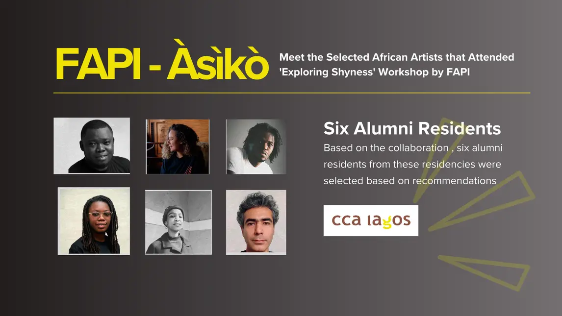 Meet the Selected African Artists that Attended 'Exploring Shyness ...